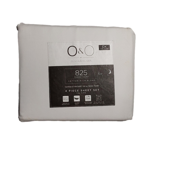 O& O | Bedding | Oo By Olivia Oliver 825 Thread Count Alpha Cotton Cal ...